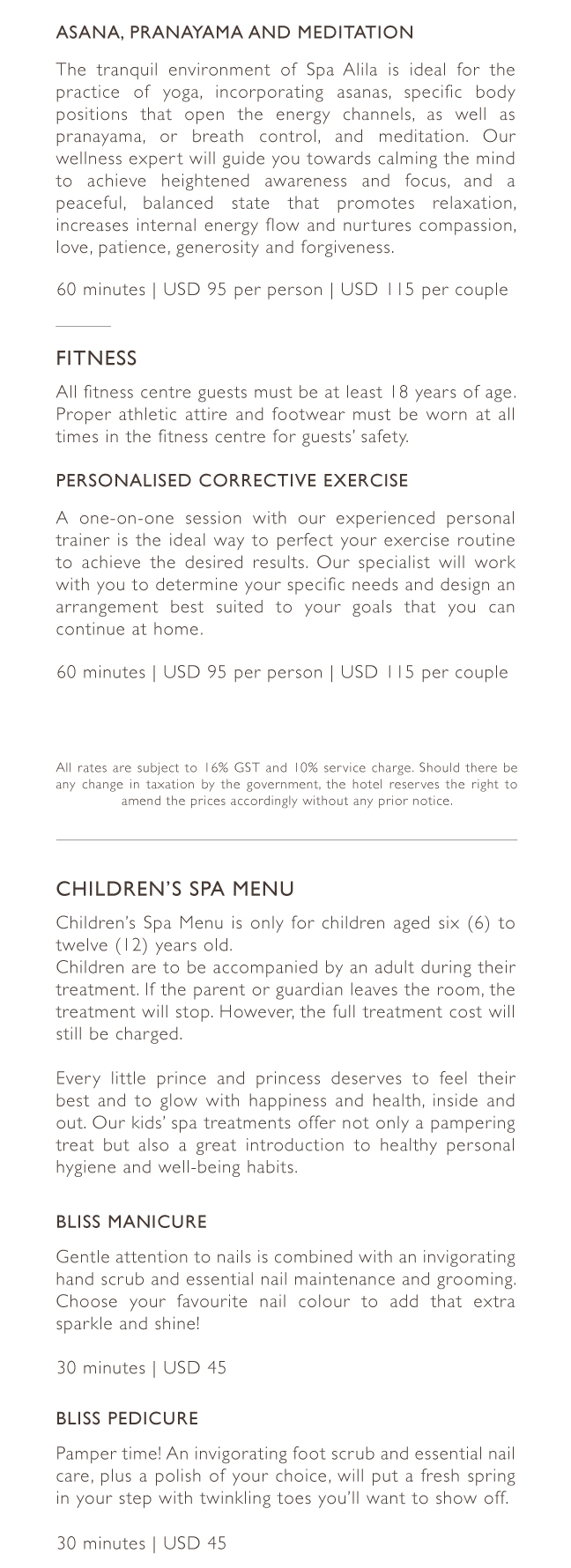 Spa Alila | My Hotel | Alila Kothaifaru Maldives